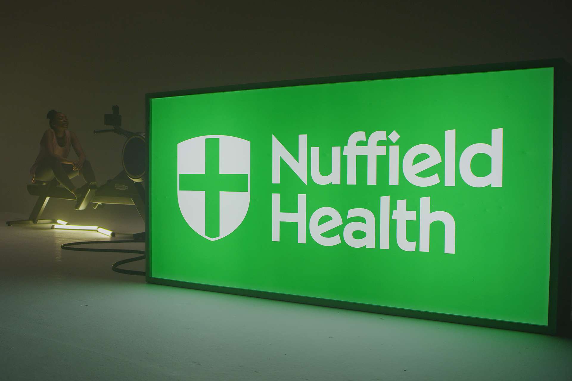 Nuffield Health fitness – False Colour